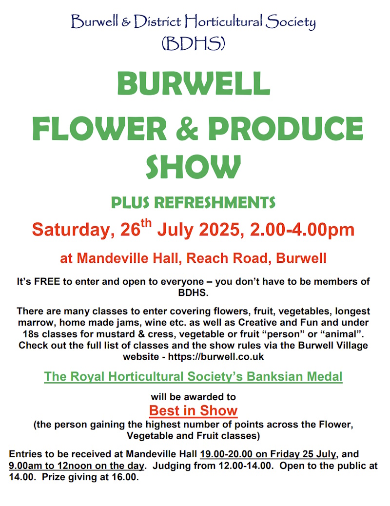 Burwell Village, Cambridge England